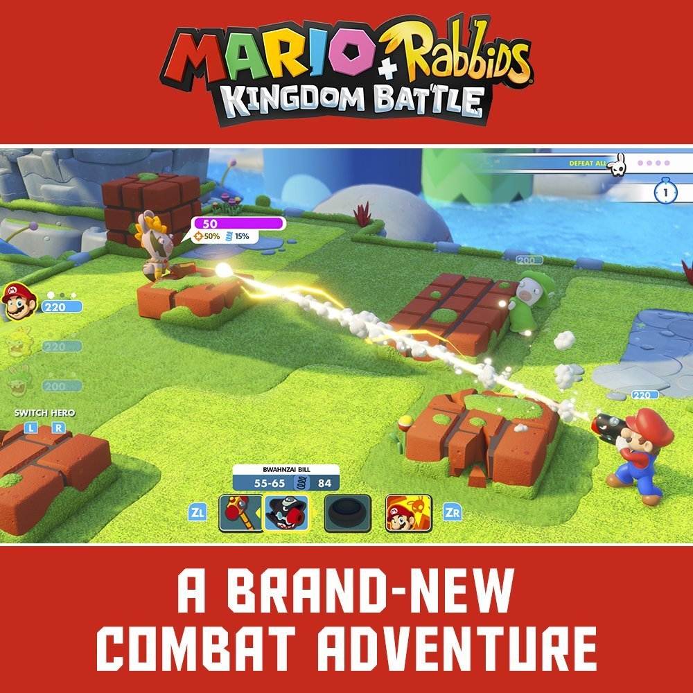 Mario + Rabbids Kingdom Battle - Nintendo Switch | Tech Games n Lights ...